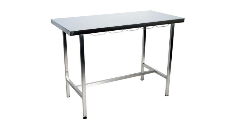 Stainless steel veterinary consultation table - Vetinox