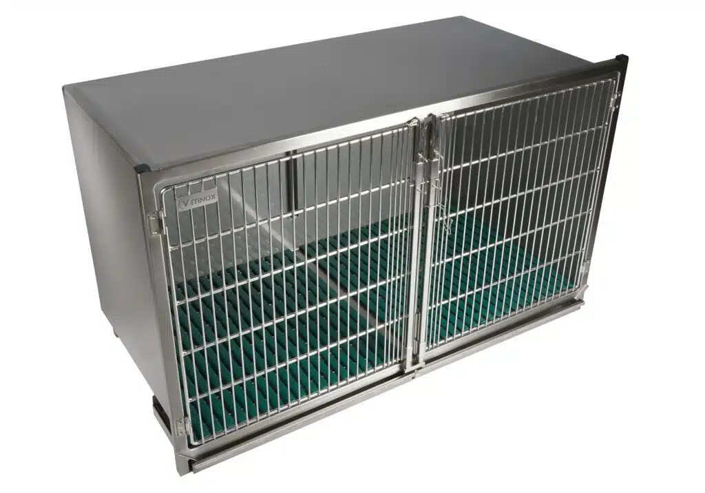 Discover our stainless steel veterinary cages - Vetinox