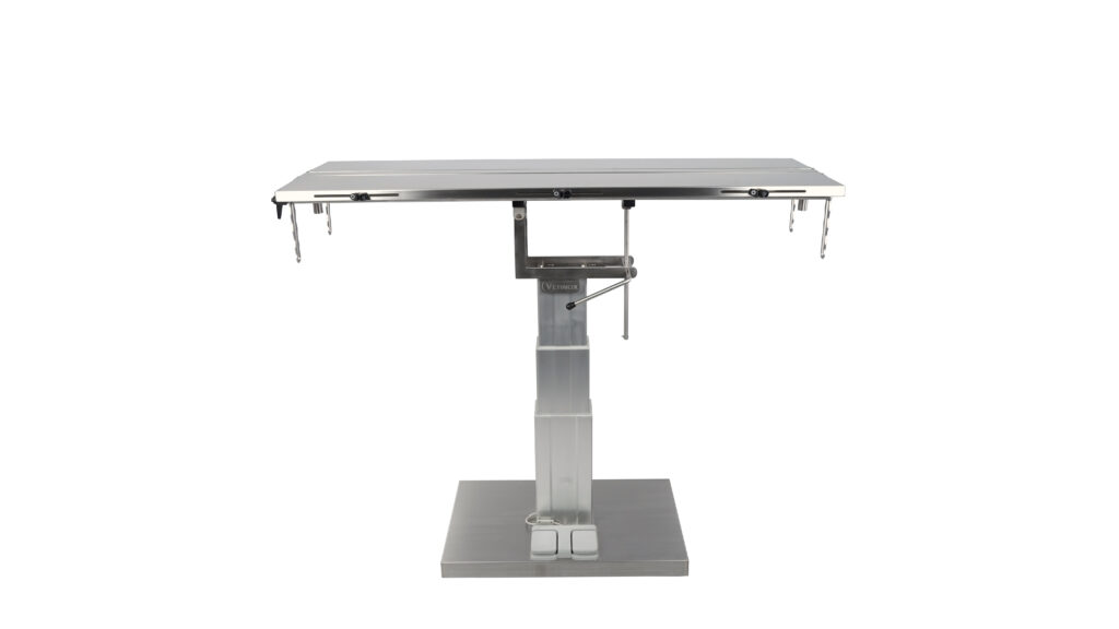 Table chirurgie plateau en V 1400x530 colonne centrale électrique ...